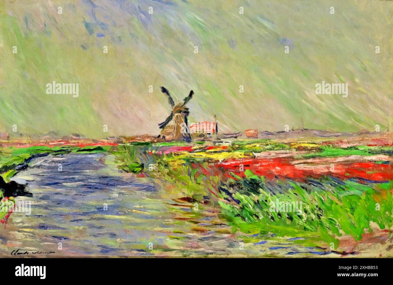 Bridge in holland Stock Vector Images - Alamy