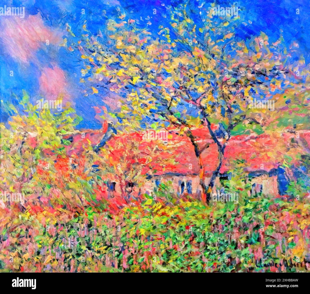 Giverny image Stock Vector Images - Alamy