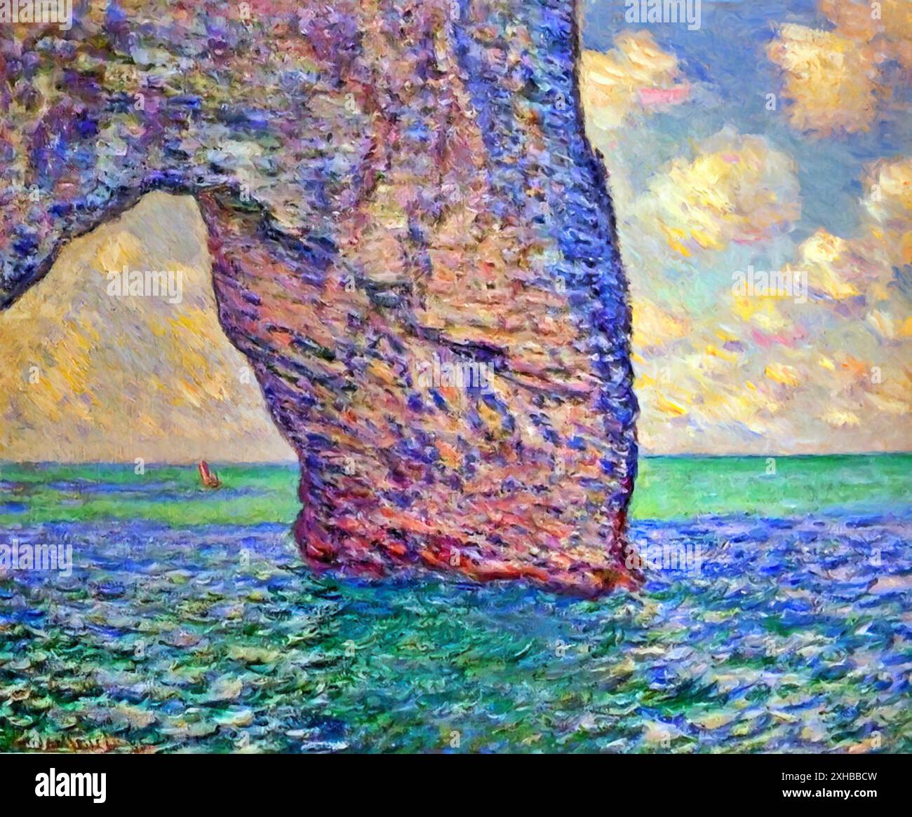 Bridge at high tide Stock Vector Images - Alamy