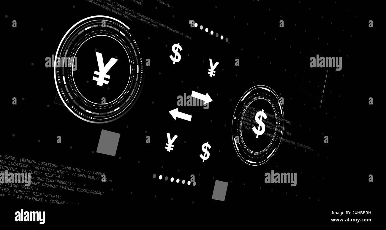 Futuristic trading Black and White Stock Photos & Images - Alamy