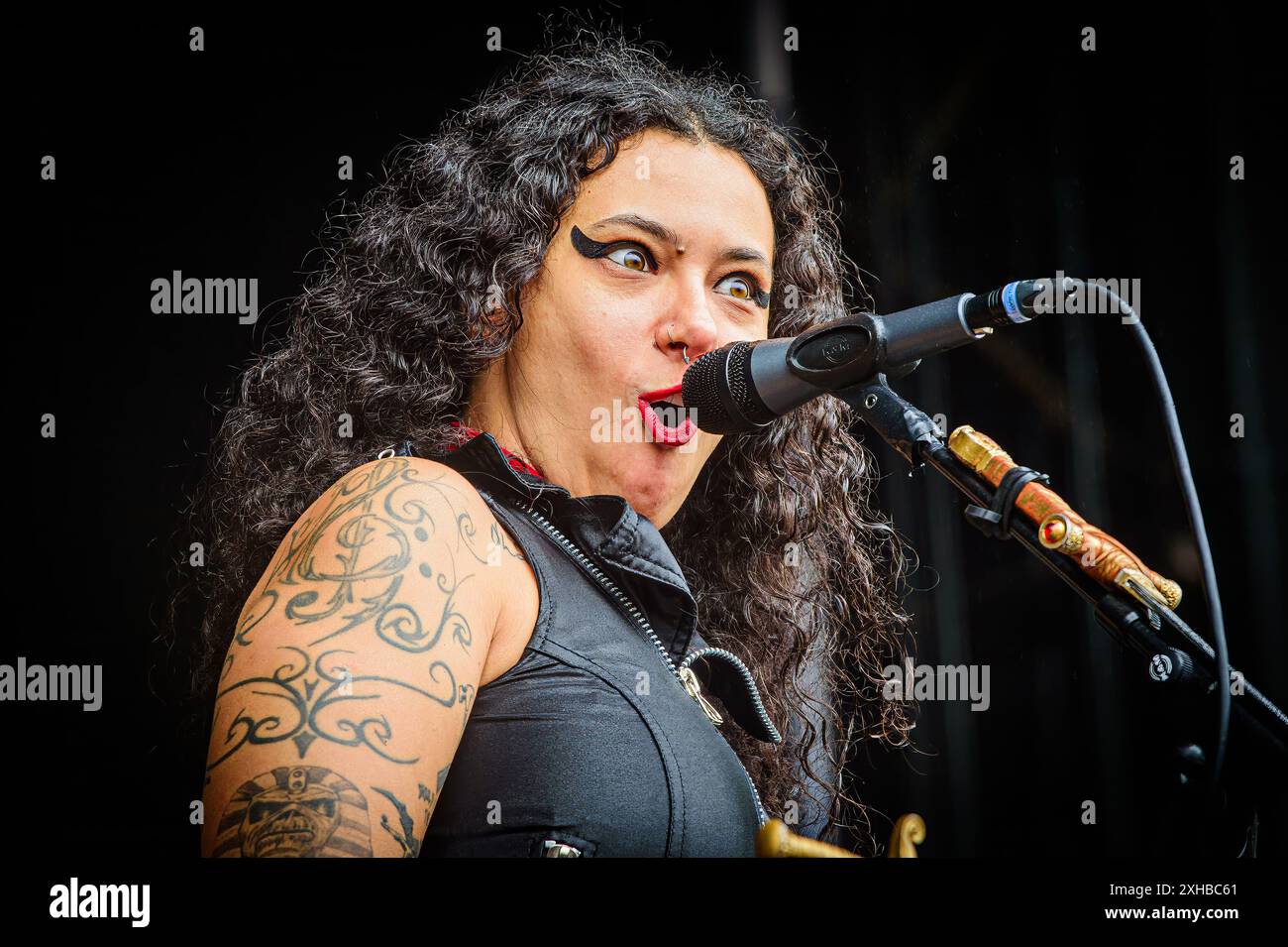 Copenhagen, Denmark. 22nd, June 2024. The Brazilian death metal band ...