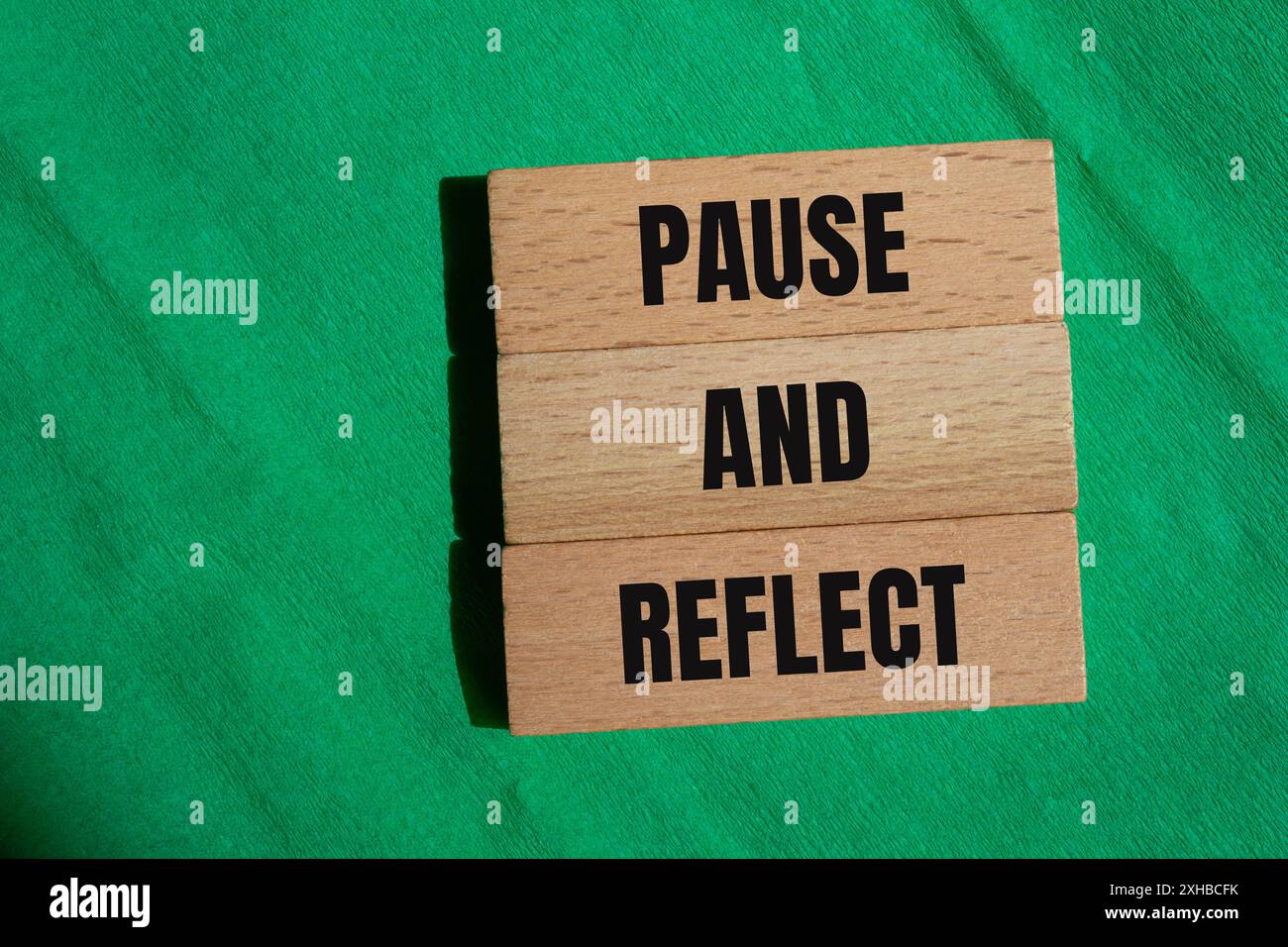 Concept pause reflect symbol hi-res stock photography and images - Alamy