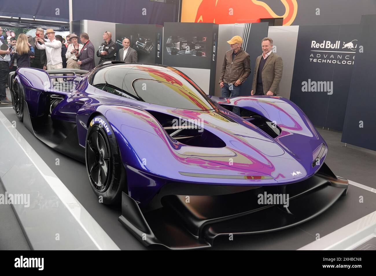 Goodwood House, West Sussex, UK. , . Adrian Newey, Red BullÕs iconic ...