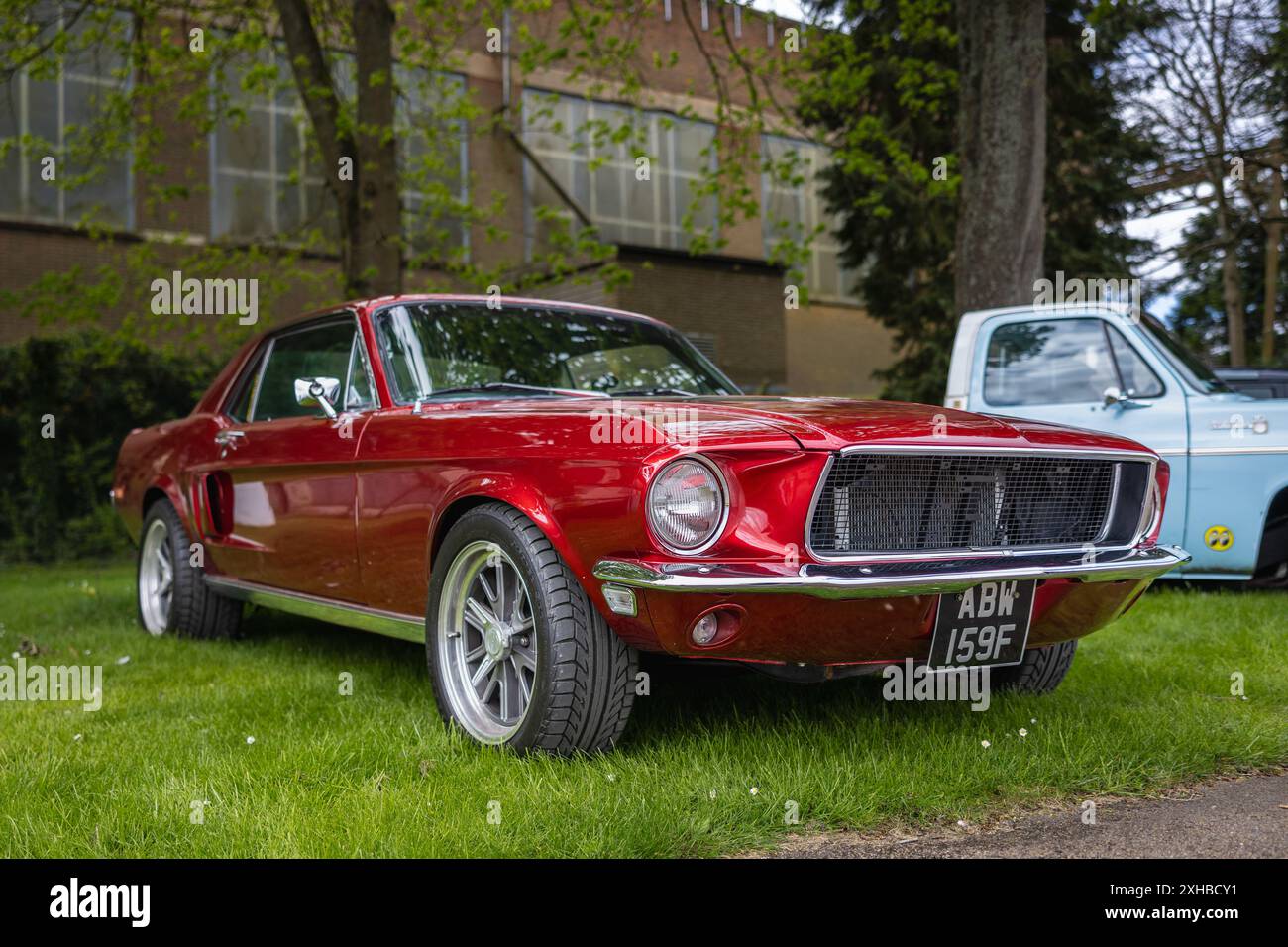1967 Ford Mustang, on display at the April Scramble held at the ...