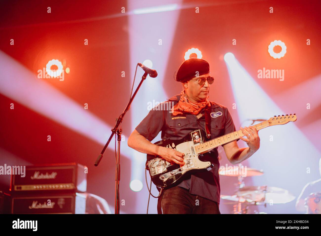 Tom Morello performs live in Turin with his son Stock Photo - Alamy