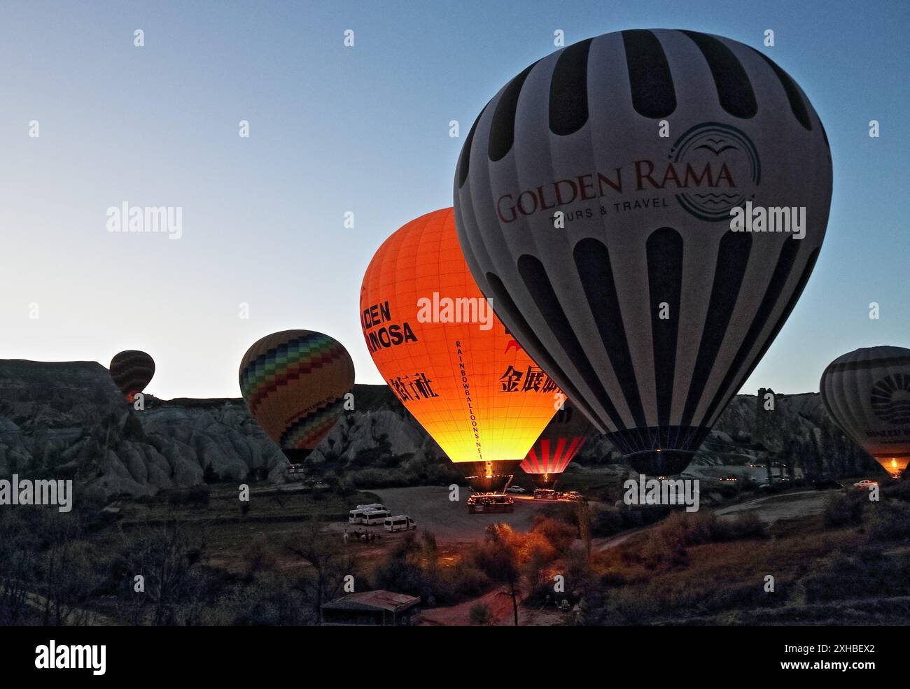 Mammoth hot air balloons hi-res stock photography and images - Alamy