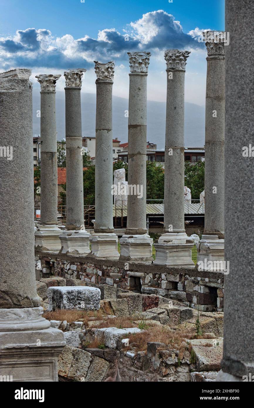 The Agorà of Smyrna in Turkey Stock Photo - Alamy