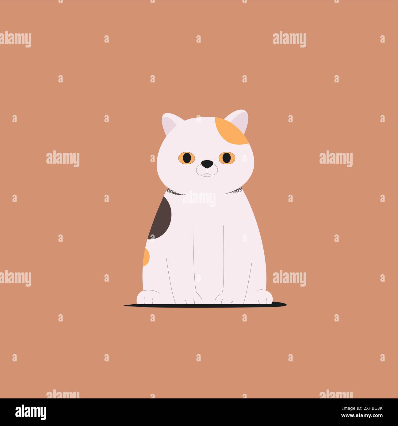 Heart cartoon baby sitting Stock Vector Images - Alamy