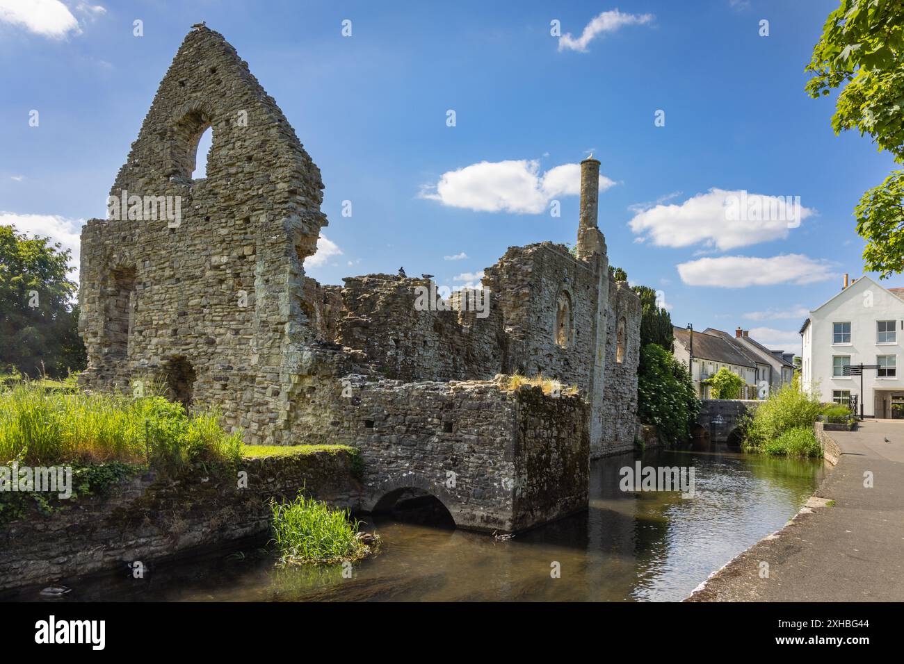 Constable's House, old Norman House in Christchurch, Dorset, England ...