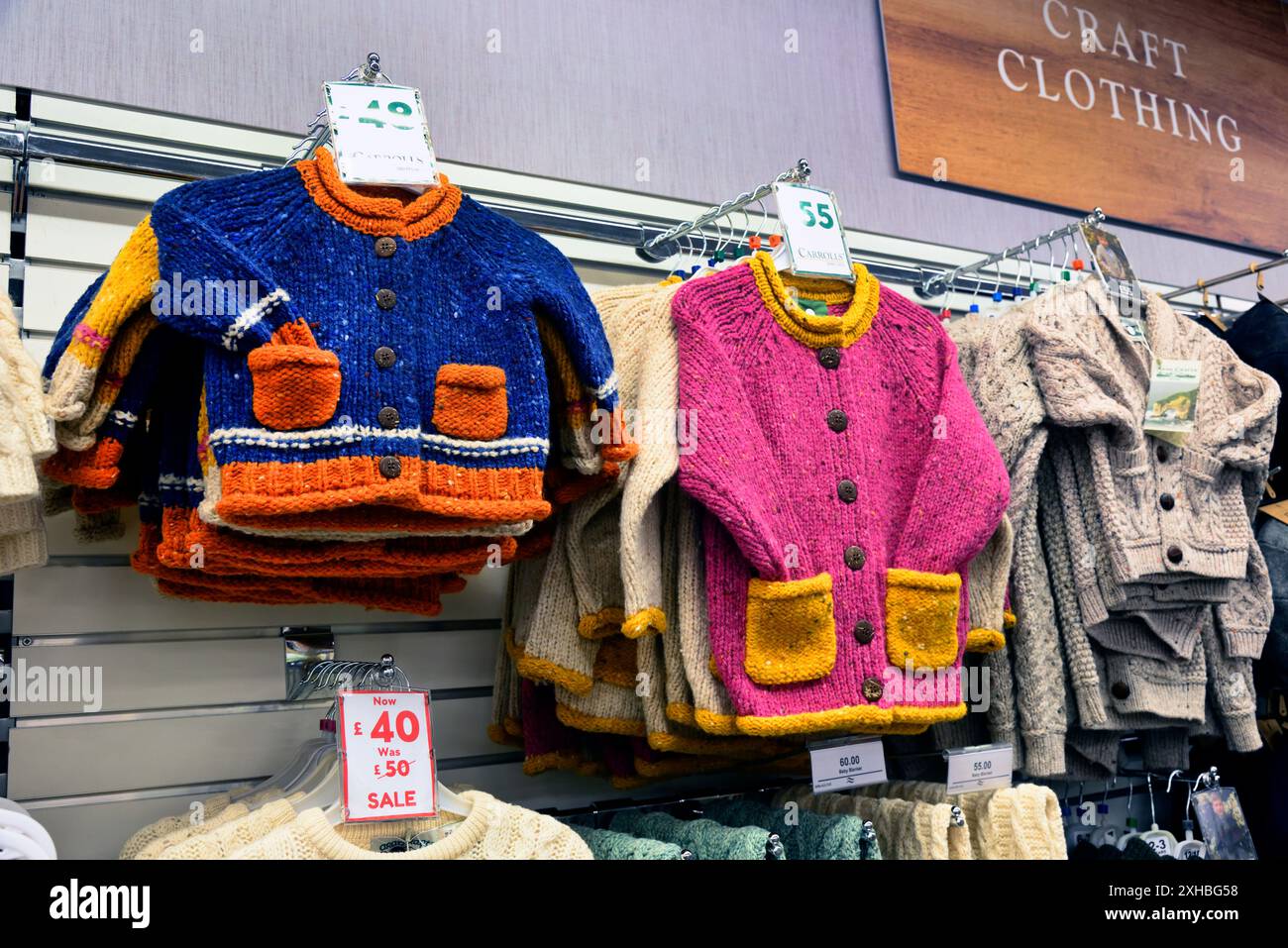 Carrolls Irish Gift shop Dublin Stock Photo - Alamy