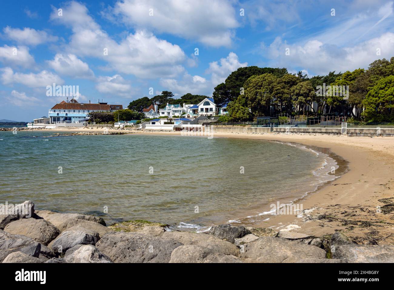 Cubs beach at Sandbanks near Poole in Dorset, England, Uk Stock Photo ...