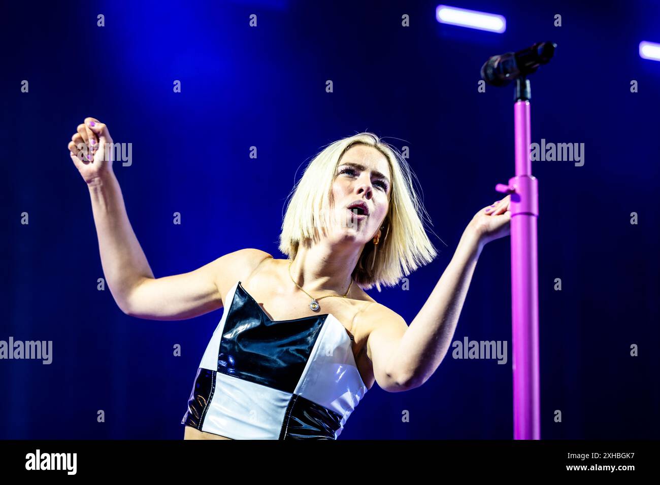 Oslo, Norway. 19th, June 2024. The Norwegian pop singer Dagny performs ...