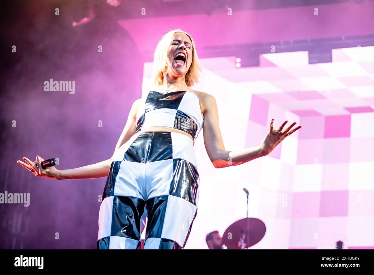 Oslo, Norway. 19th, June 2024. The Norwegian pop singer Dagny performs ...