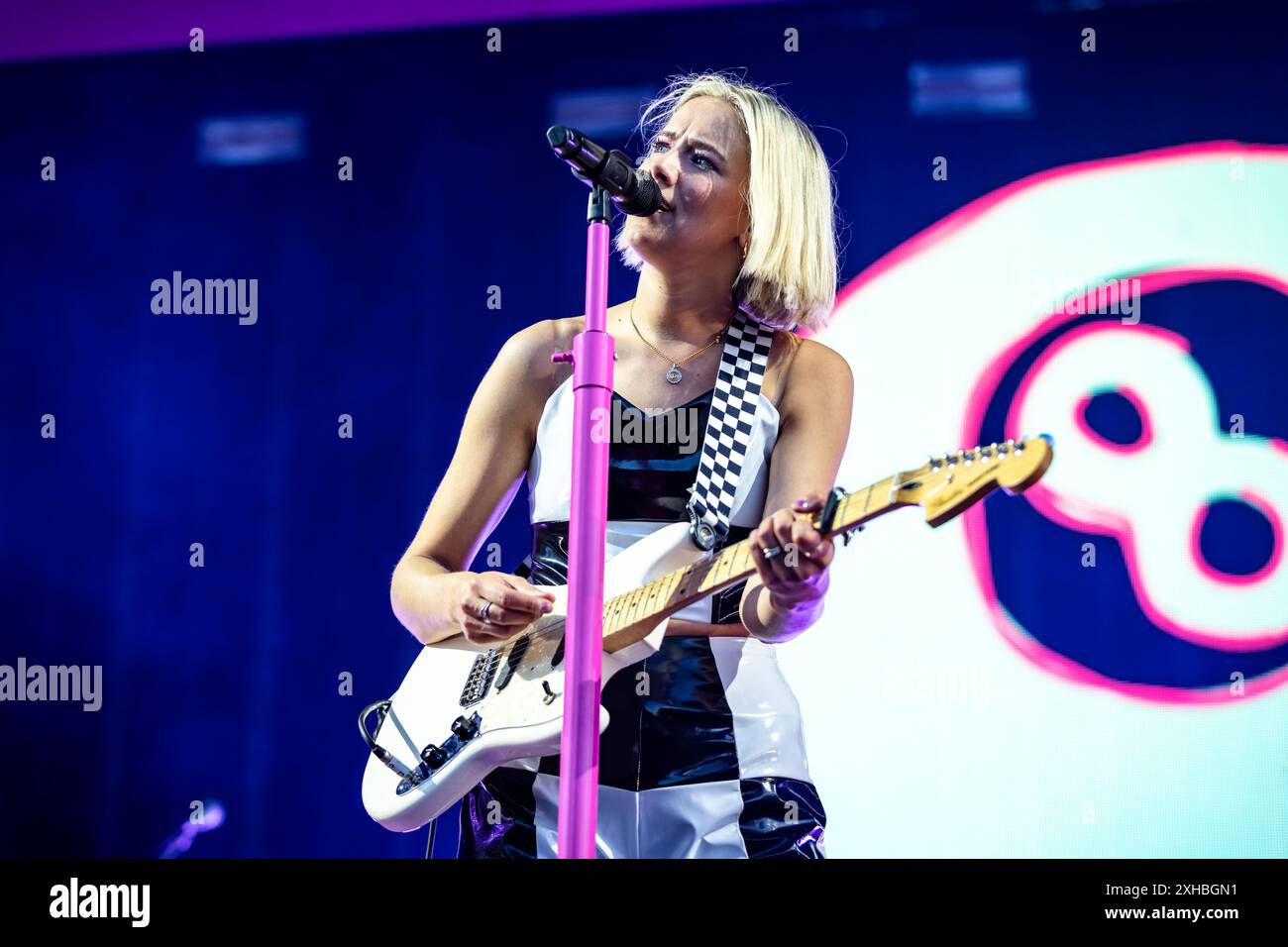 Oslo, Norway. 19th, June 2024. The Norwegian pop singer Dagny performs ...