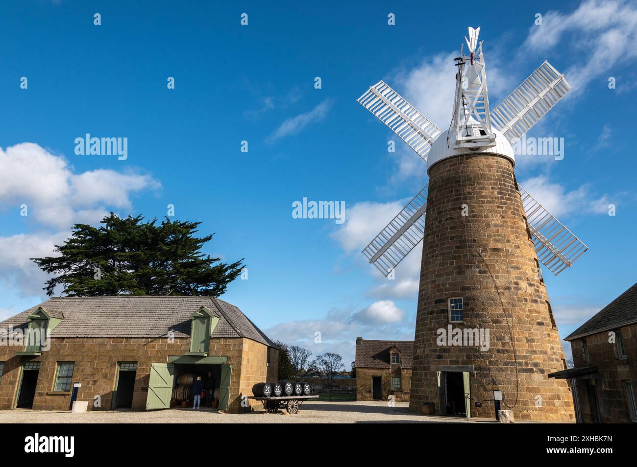 The Callington Mill was built in 1837 in Oatlands, Tasmania, Australia ...