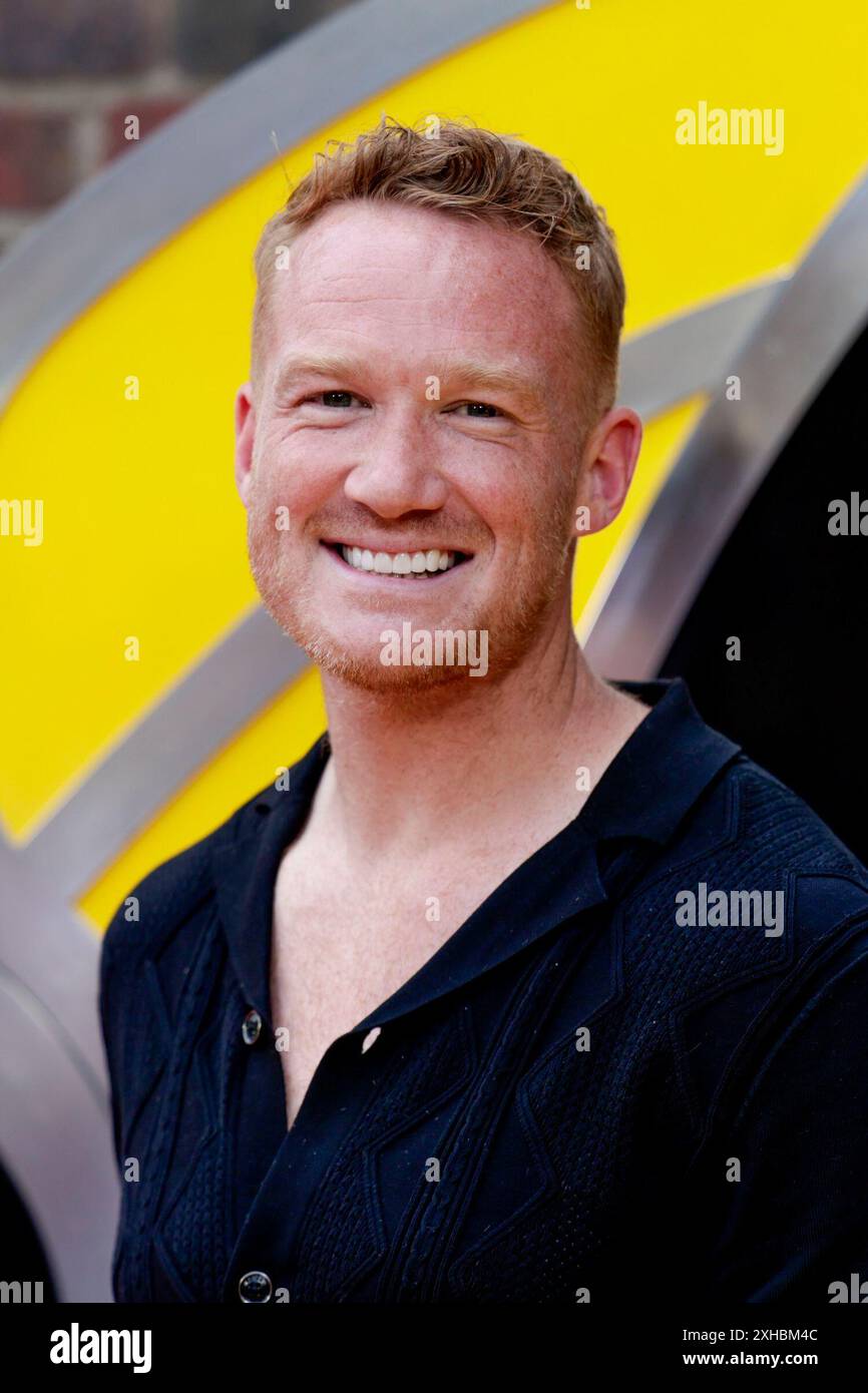Greg Rutherford poses for photographers upon arrival at the screening ...