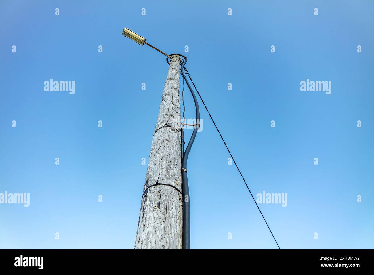 Traditional rural irish light post in County Donegal Stock Photo - Alamy