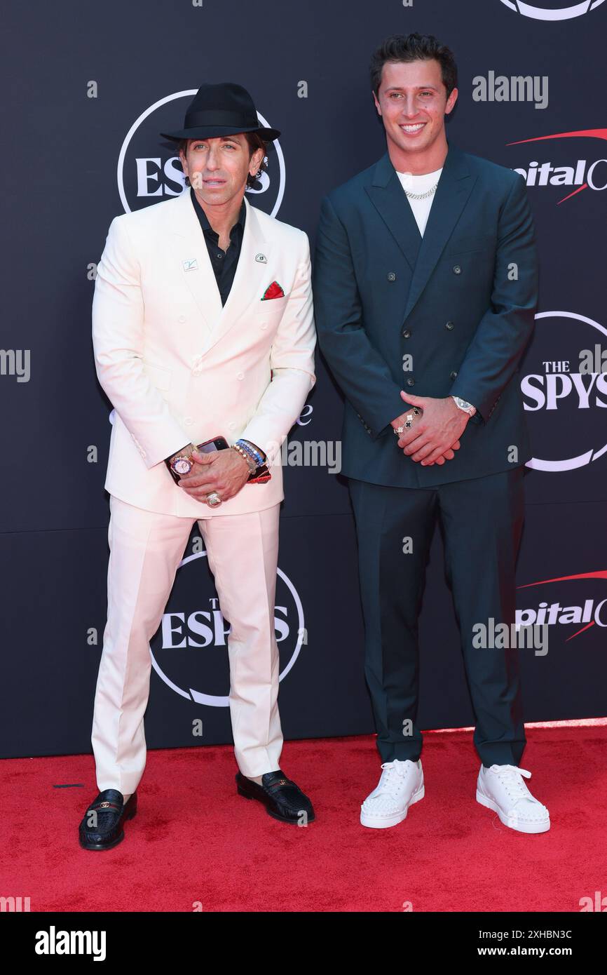 California, USA. 12th July, 2024. Sean Stellato and Tommy DeVito ...