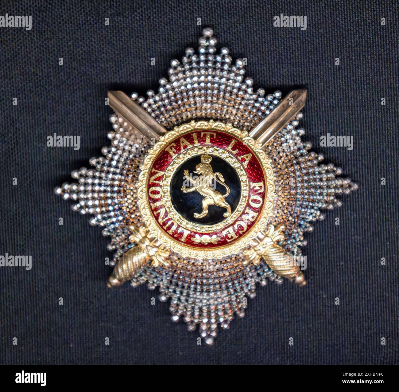 Prague, Czech Republic - May 26, 2024: Star of the Royal Belgian ...