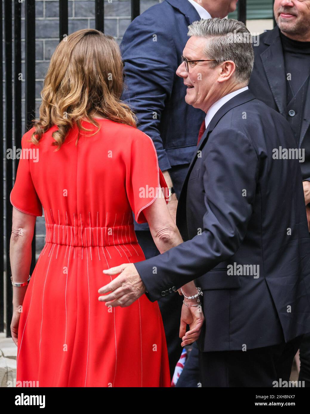 British prime minister sir keir starmer and wife victoria starmer hi ...