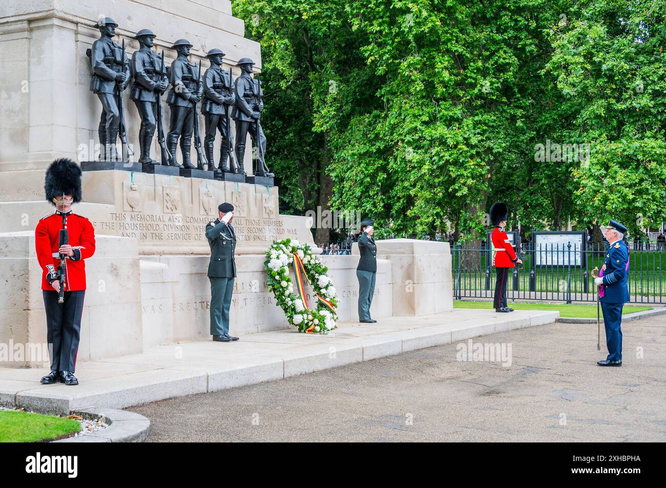 London, UK. 13 Jul 2024. Their Majesties The King (pictured at the ...