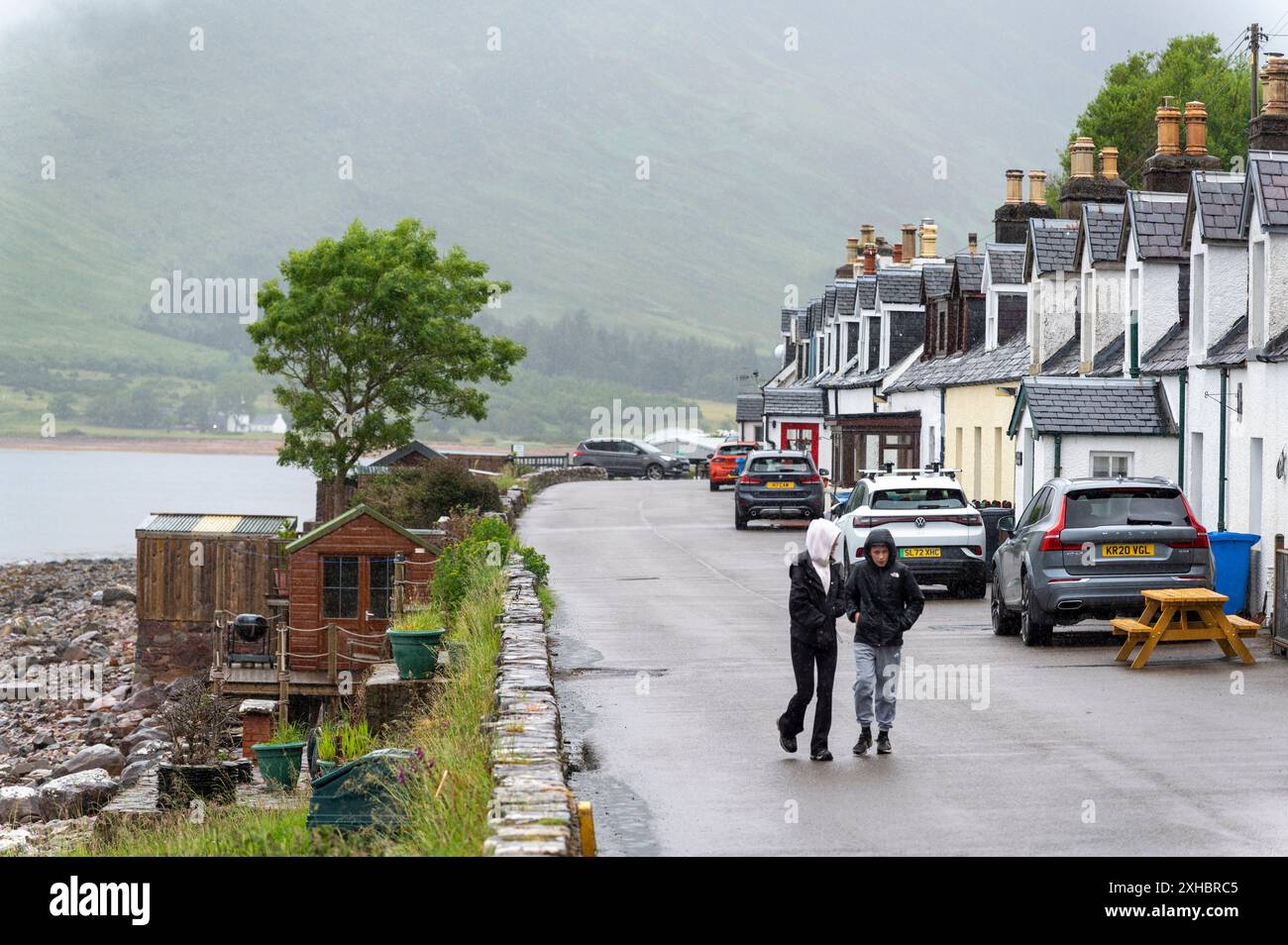 Scottish Highlands, Scotland, 2024 Applecross. Village on the ...