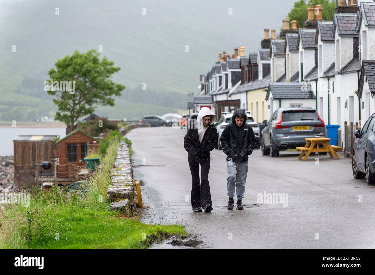 Scottish Highlands, Scotland, 2024 Applecross. Village on the ...