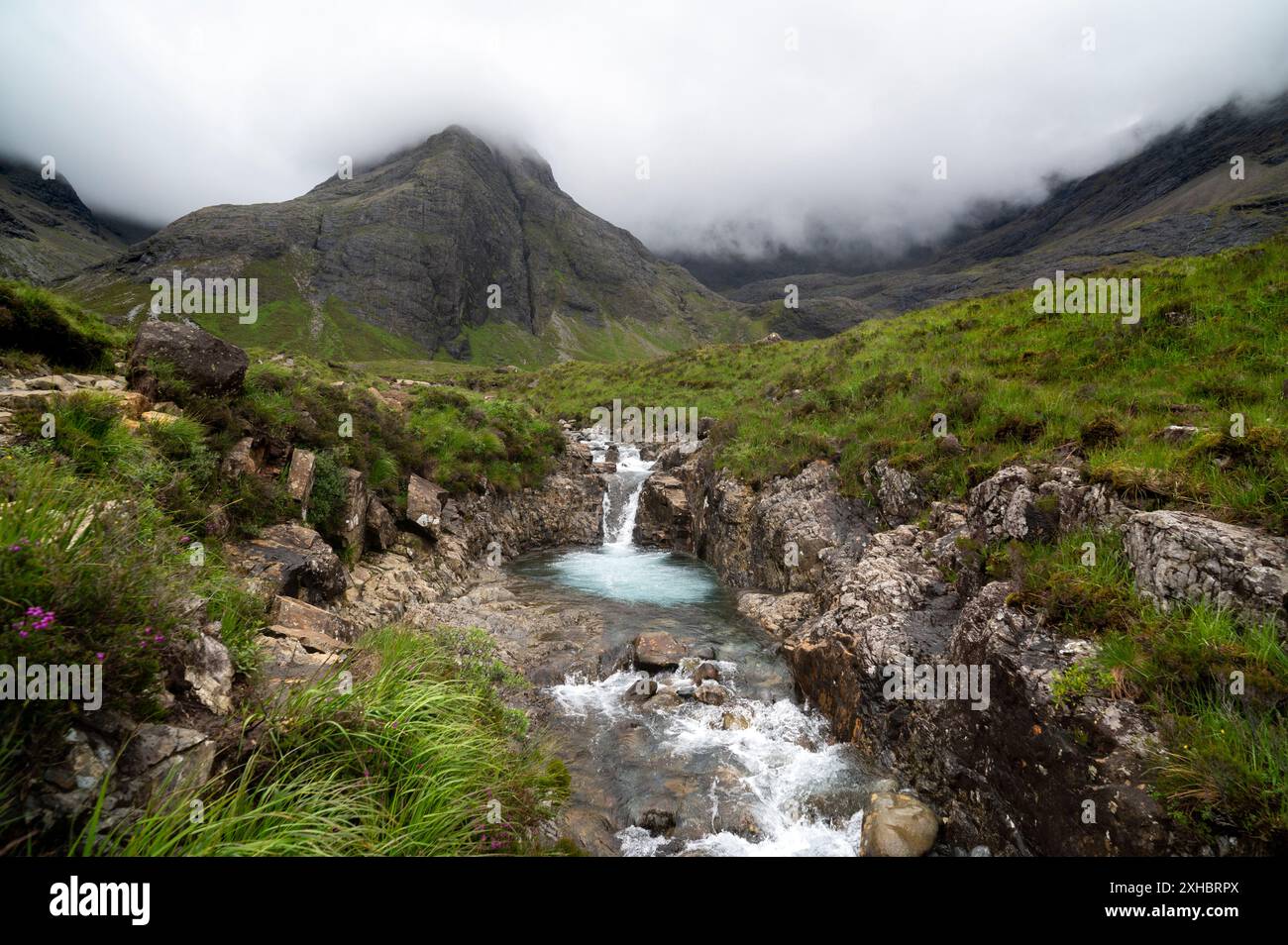 Scottish Highlands, Scotland, 2024 The Fairy Pools on the Isle of Skye ...