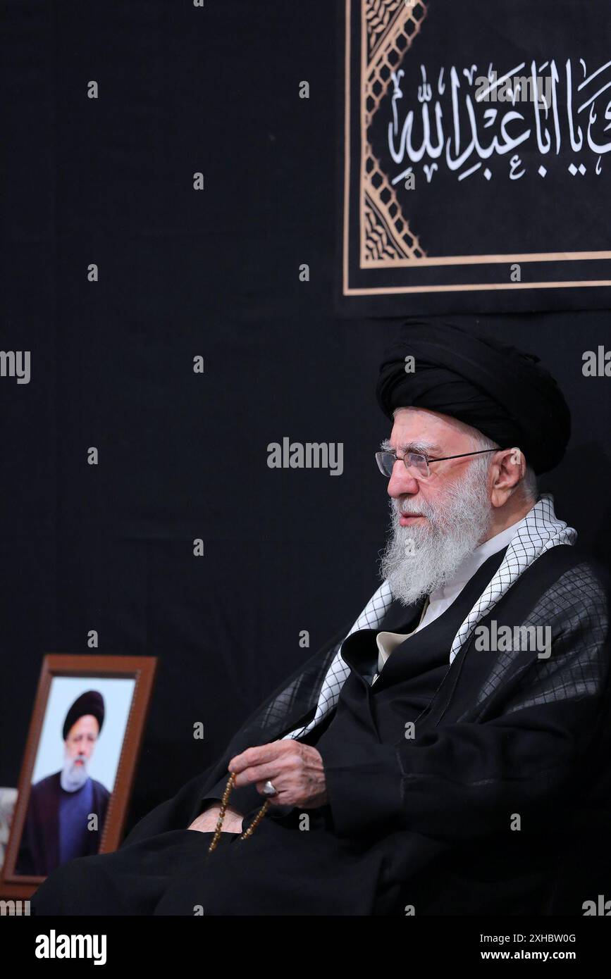 Tehran, Iran. 12th July, 2024. Iranian Supreme Leader Ayatollah ALI ...