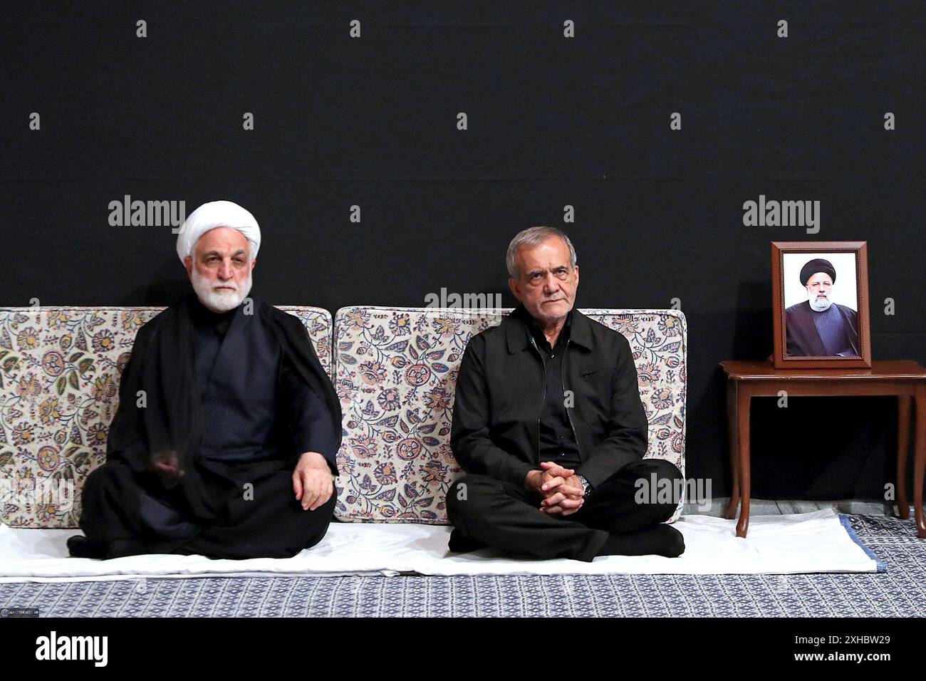 Tehran, Iran. 12th July, 2024. Newly elected Iranian President MASOUD ...