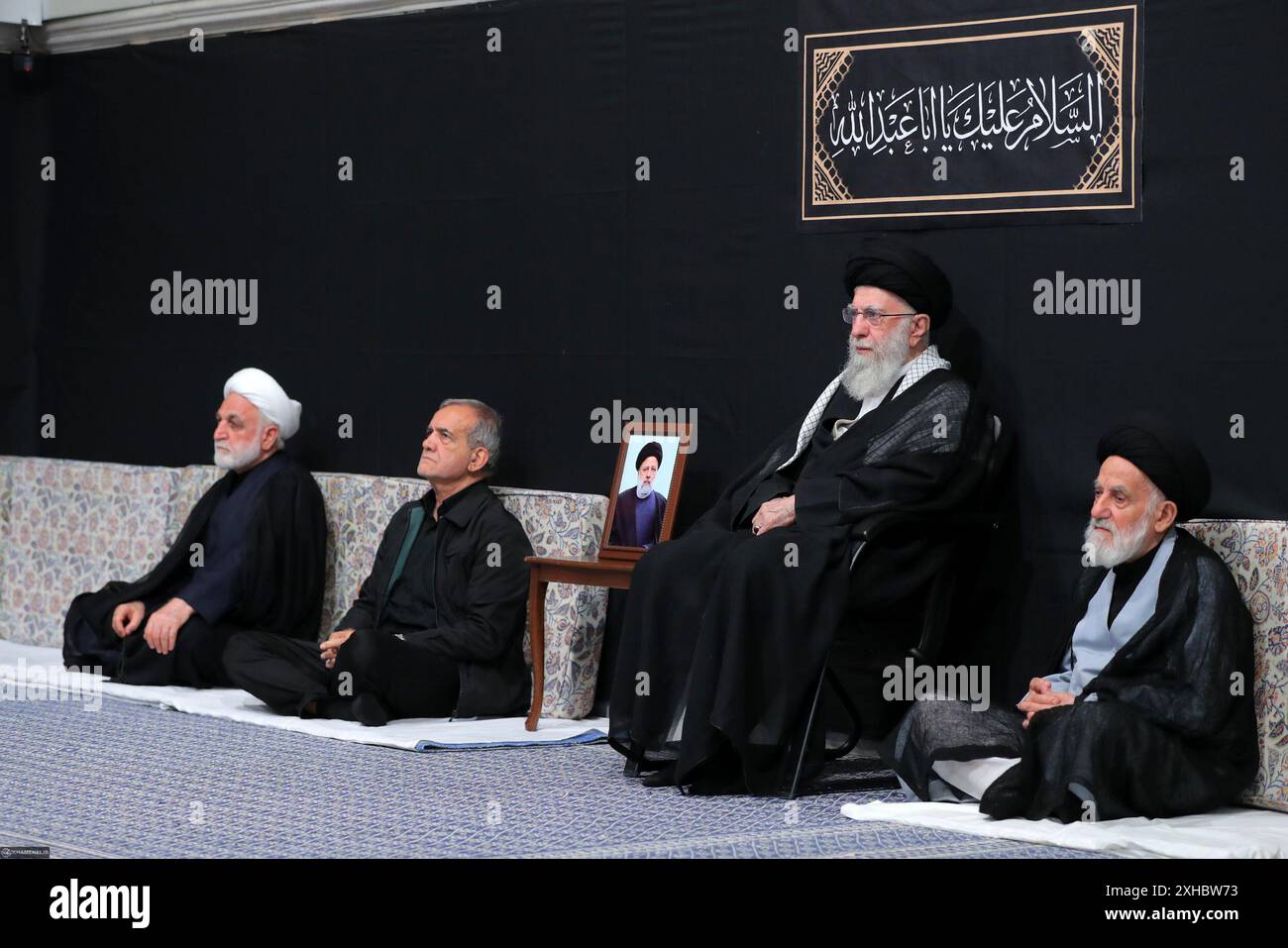 Tehran, Iran. 12th July, 2024. Iranian Supreme Leader Ayatollah ALI ...