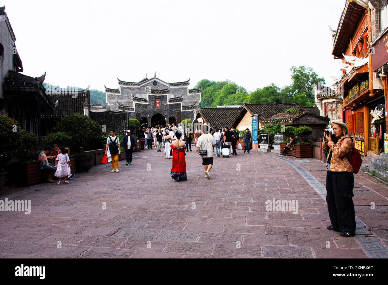 Historical buildings heritage architecture of Xiangxi Phoenix Ancient ...