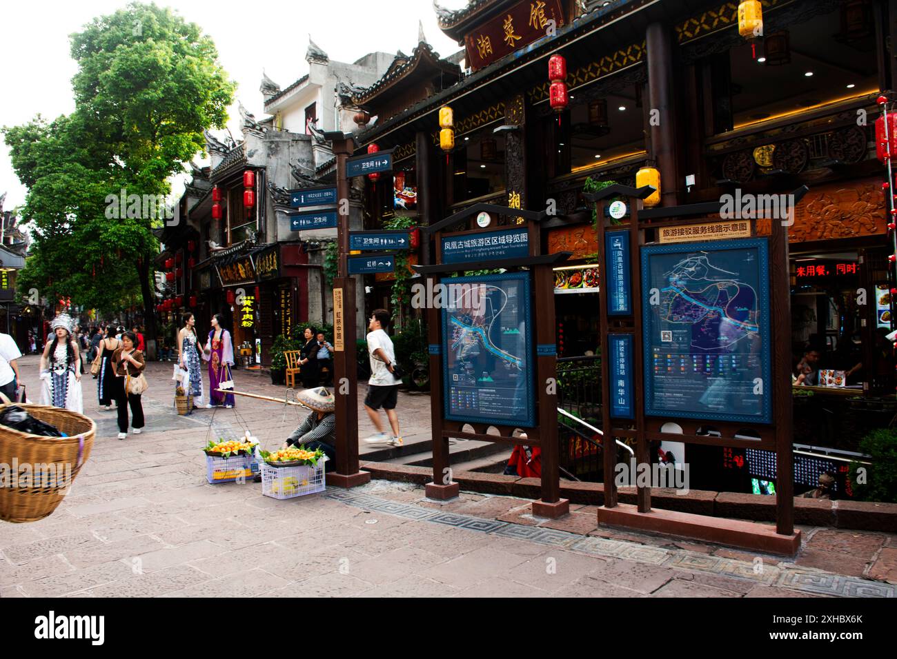 Historical buildings heritage architecture of Xiangxi Phoenix Ancient ...