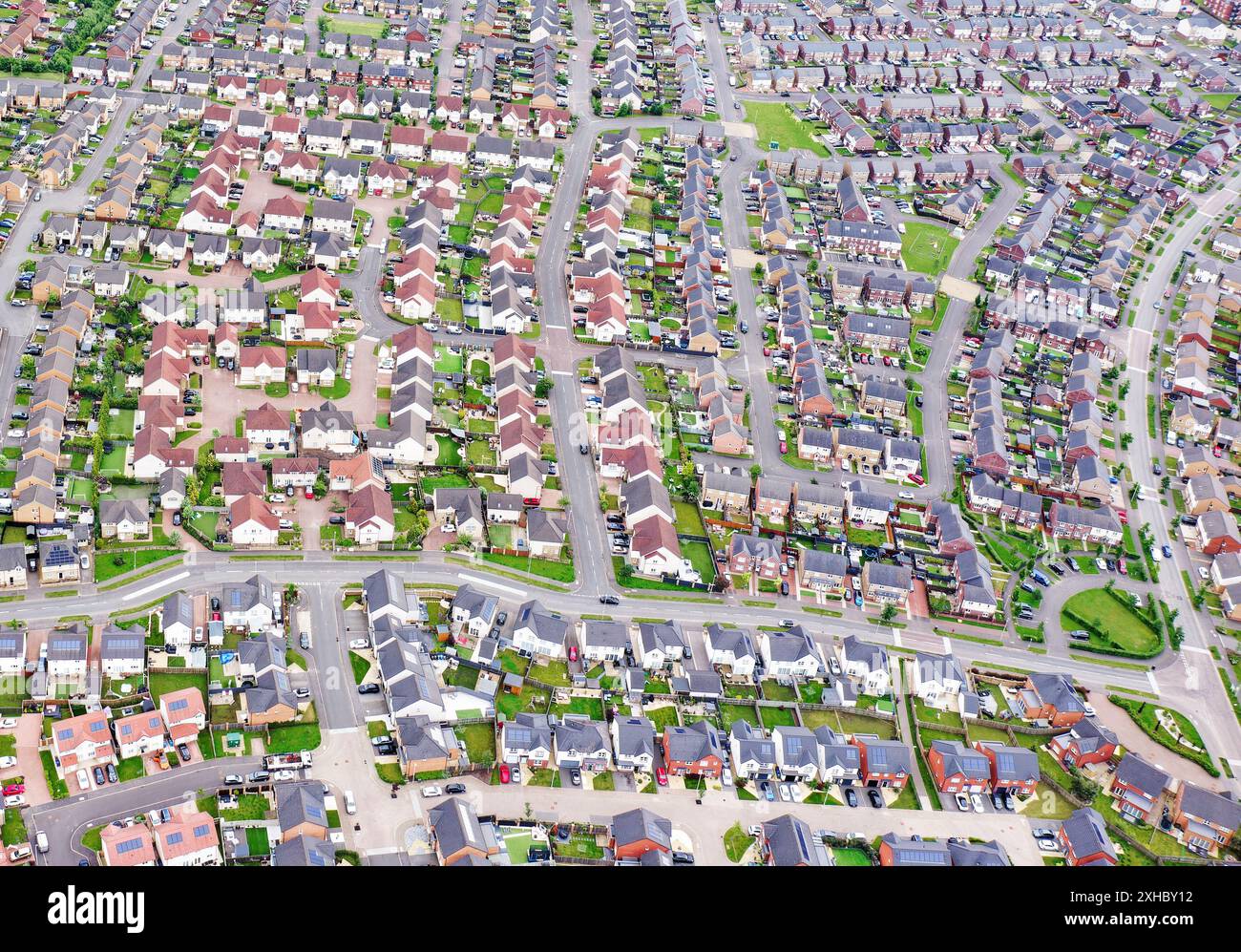 New housing development at Dargavel in Bishopton Stock Photo - Alamy