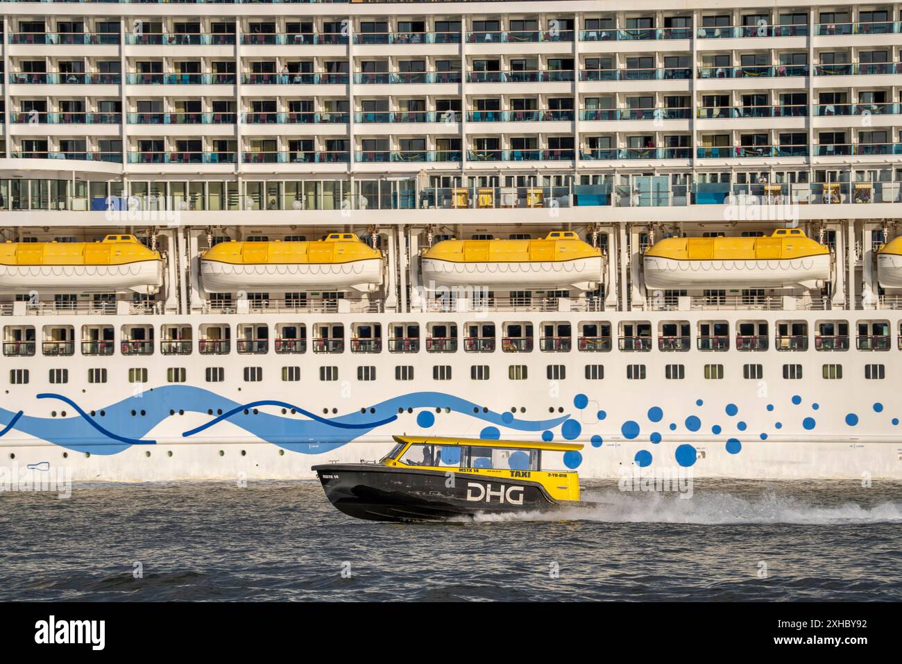 Cruise ship Aida Prima at the Cruise Terminal of Rotterdam, Kop van ...