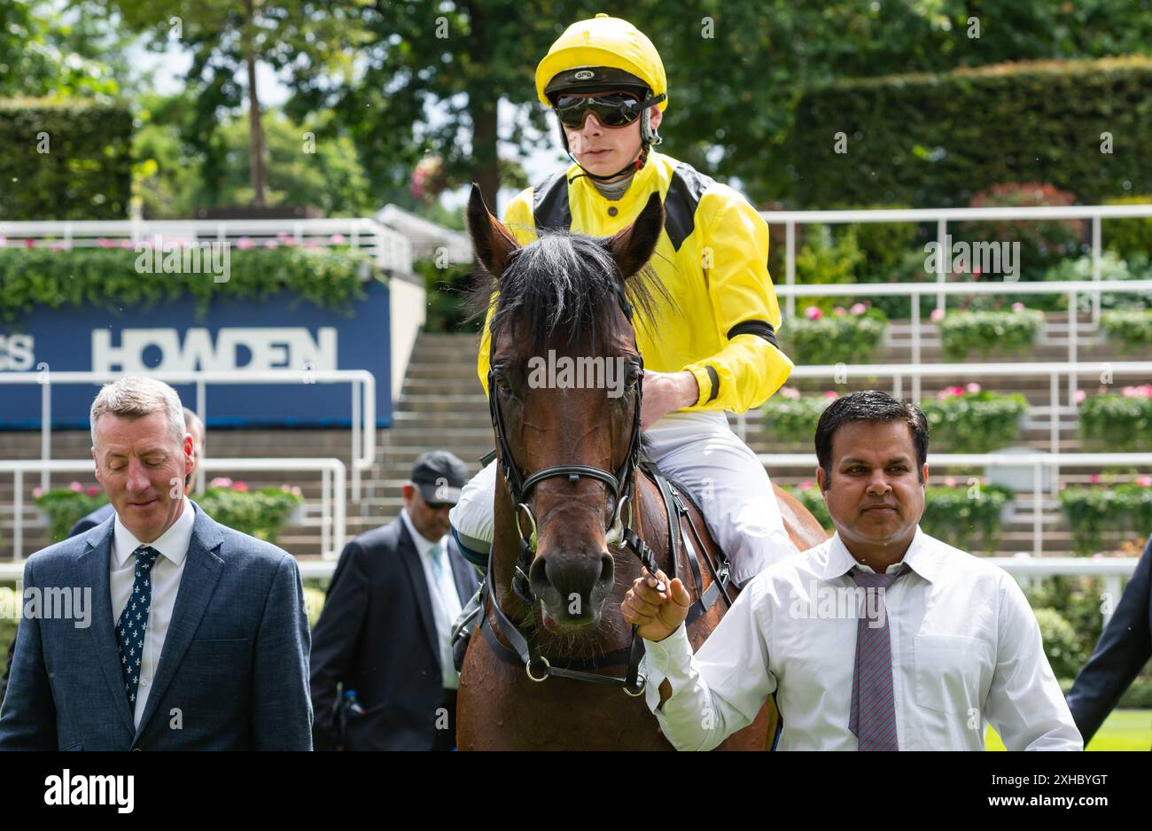 Ascot, Berkshire, United Kingdom, Saturday 13th July 2024; Quddwah and ...