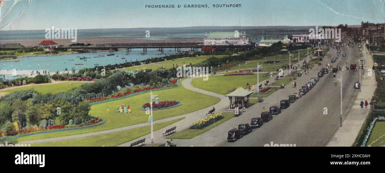 Seaside promenade 1950s hi-res stock photography and images - Alamy