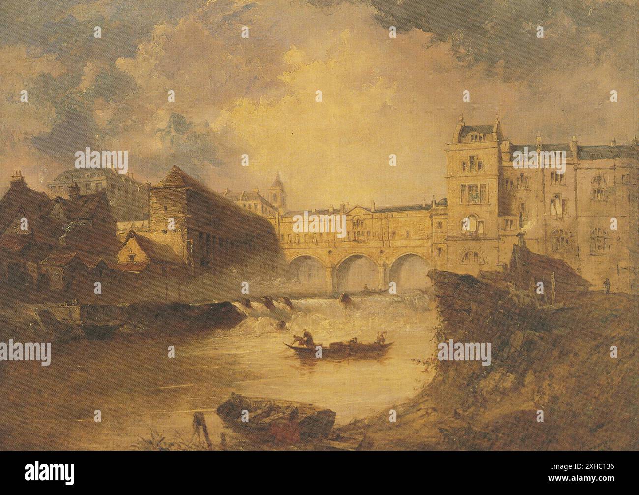 Putney bridge 19th century hi-res stock photography and images - Alamy