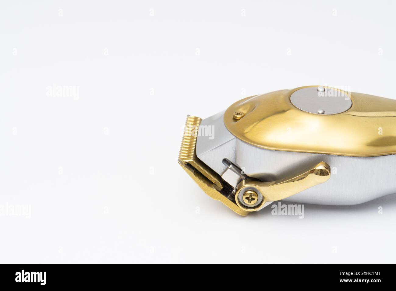 hair clipper on a white background Stock Photo - Alamy