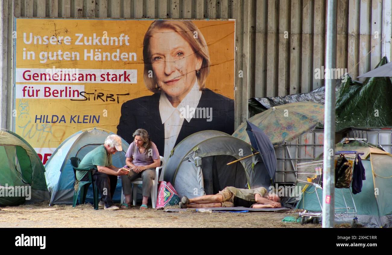 German filmmakers filmed the TV series City of Night under the bridge ...