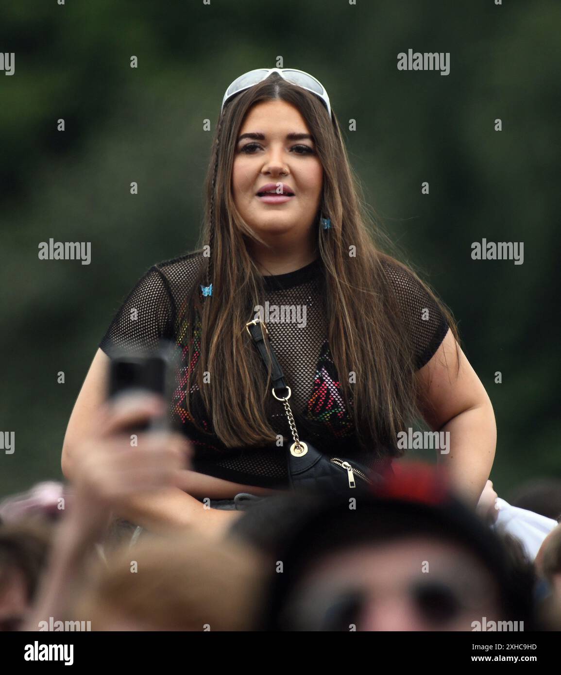 Crowds at the Trnsmt Festival at Glasgow Green in Glasgow. Picture date ...