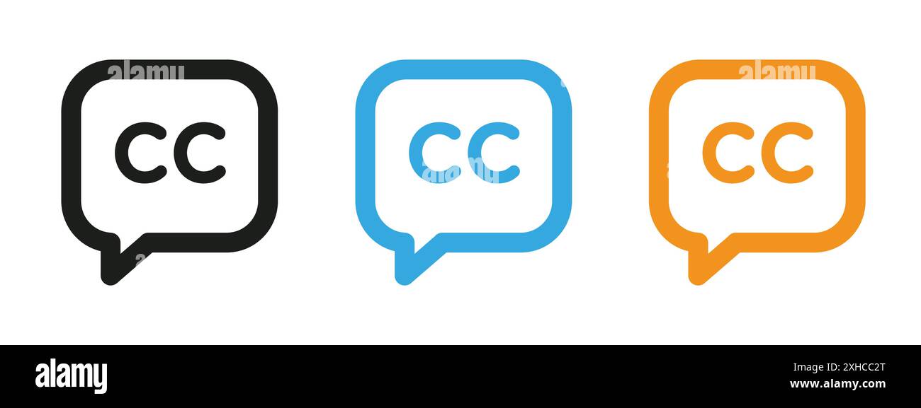 Media caption Stock Vector Images - Alamy