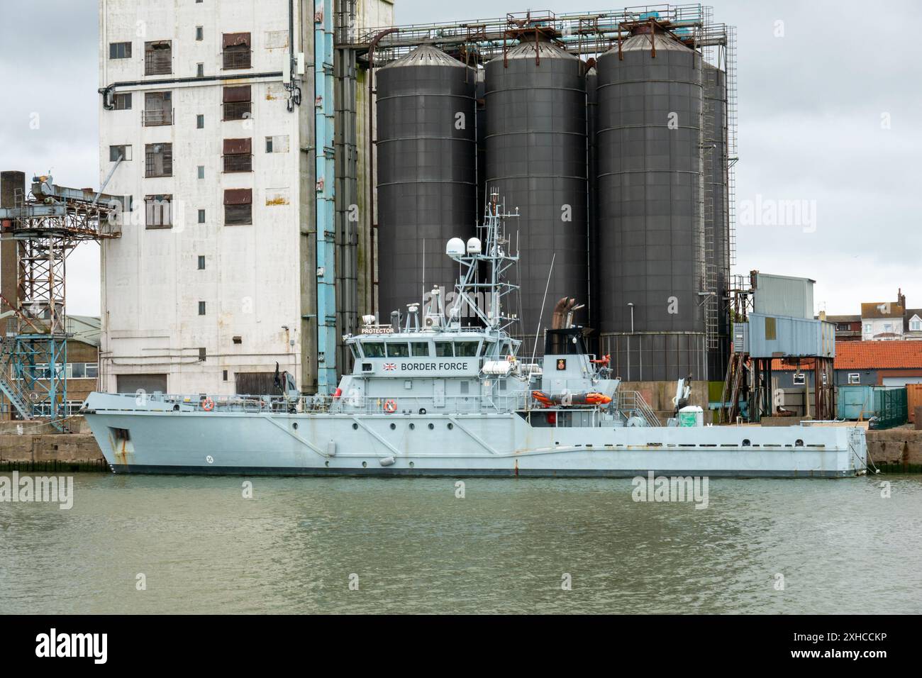 Lowestoft HMC Protector is a Border Force (customs) cutter of the ...