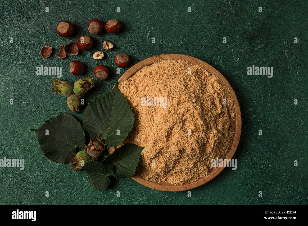 Hazelnut meal flour hi-res stock photography and images - Alamy