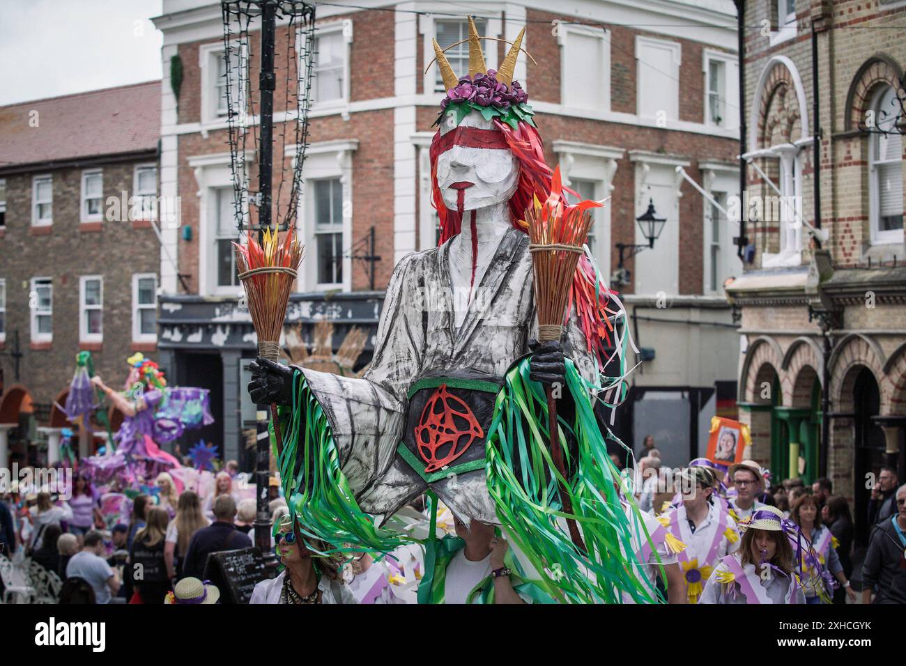 Folkestone, Kent, UK. 13th July 2024. Charivari Day Annual Parade ...