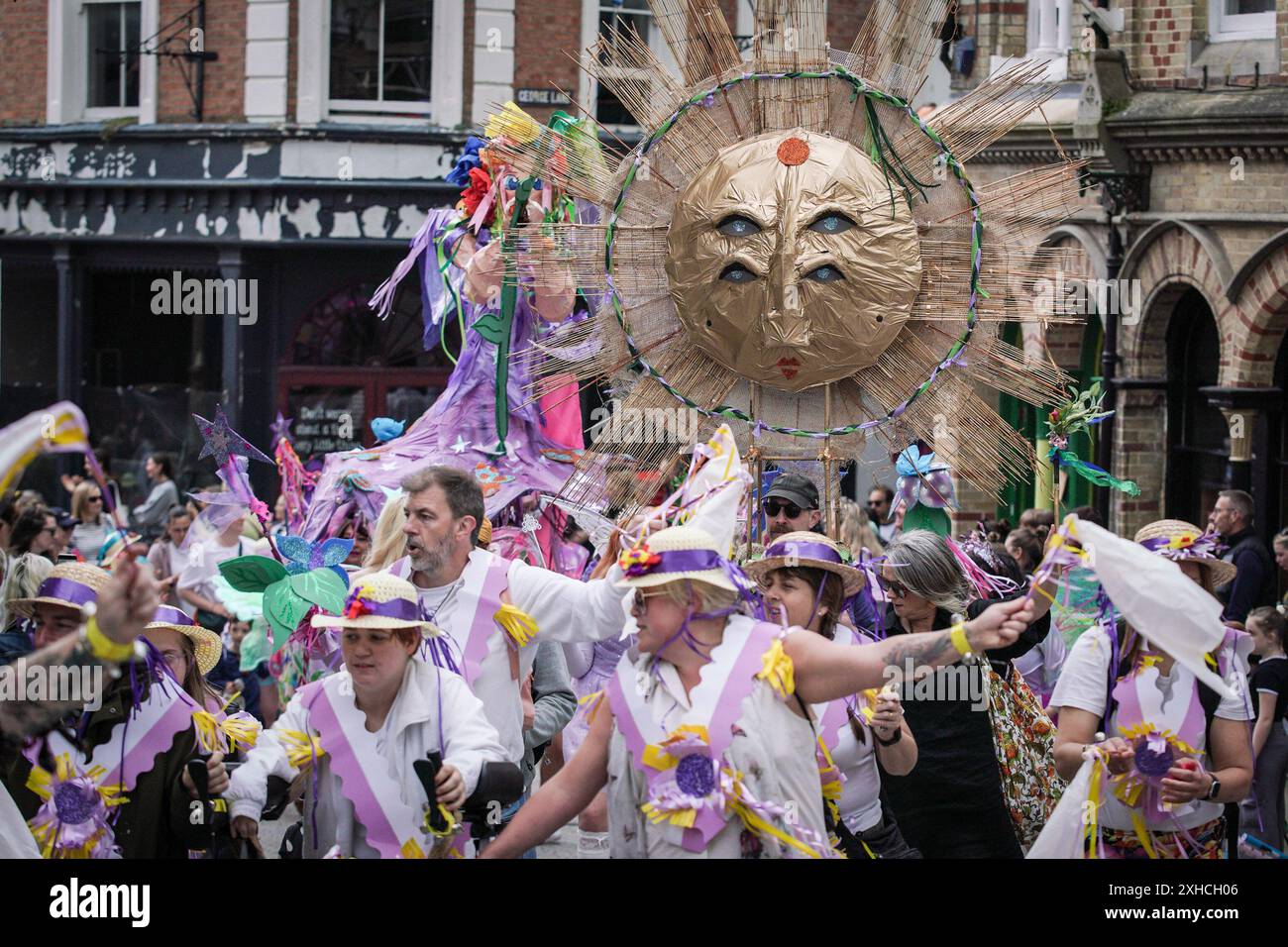 Folkestone, Kent, UK. 13th July 2024. Charivari Day Annual Parade ...