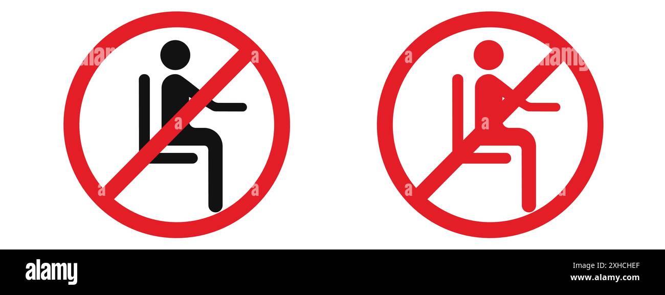 Prohibition sign sitting hi-res stock photography and images - Alamy