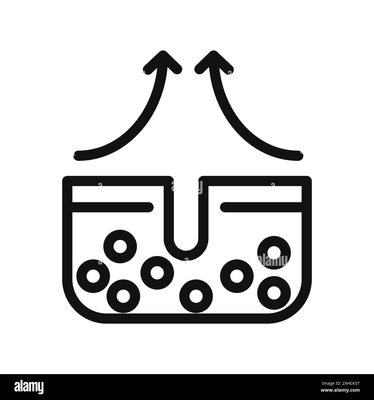 Skin healing icon Vector symbol or sign set collection in black and ...