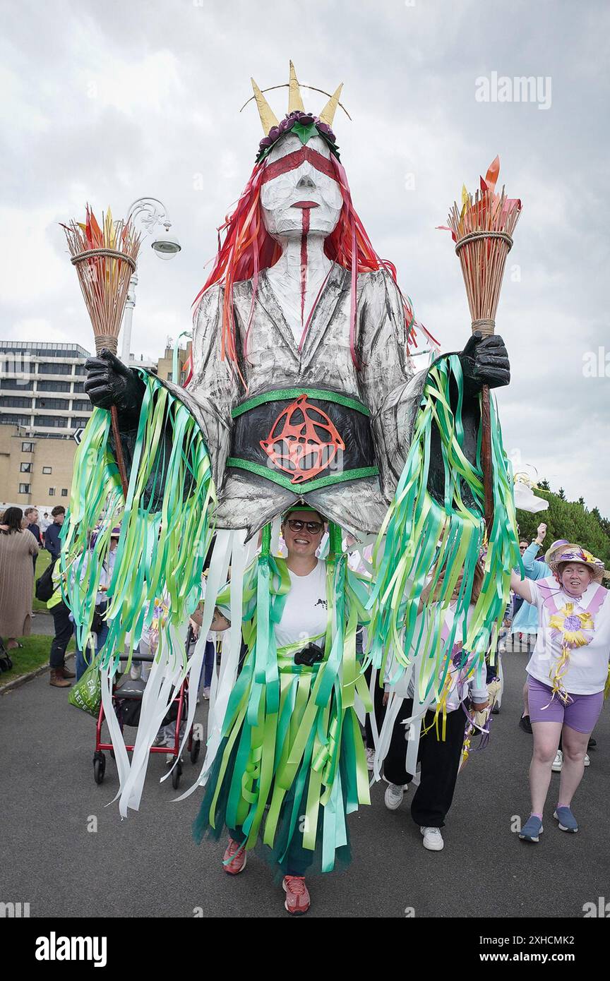 Folkestone, Kent, UK. 13th July 2024. Charivari Day Annual Parade ...