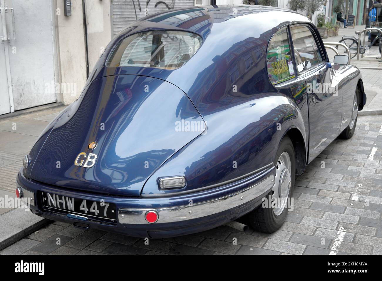 British luxury sporting car Bristol 401, produced between 1948 and 1953 ...